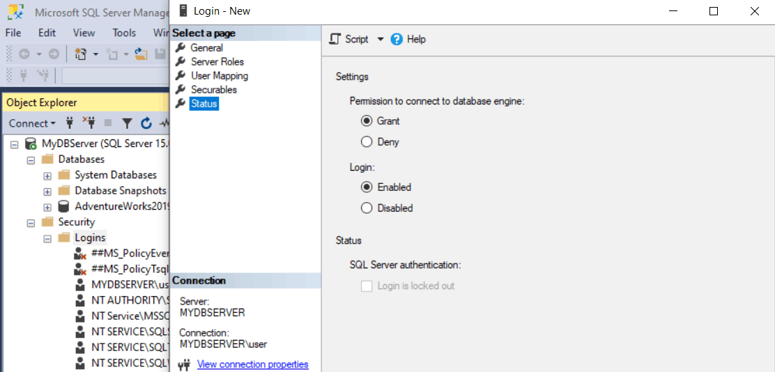آشنایی با Windows Authentication در SQL Server | آتریا